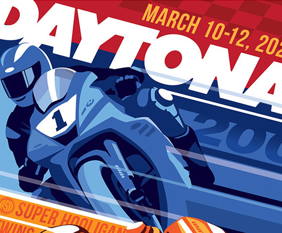 Motorcycle Racing Poster Design - Wilkinson Brothers Graphic Design and ...
